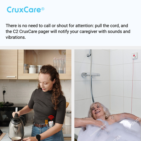 CruxCare C2 Bathroom Call Button - tiiwee.com